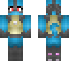 girl lucario | Minecraft Skin