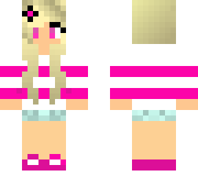 pink girl skin | Minecraft Skin