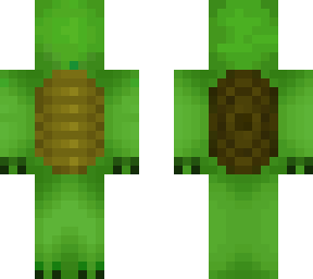 Minecraft Papercraft Turtle