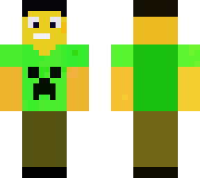creeper steve | Minecraft Skins