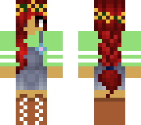 Cute Farm Girl | Minecraft Skin