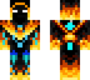 fire mage | Minecraft Skins