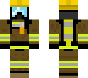 Firefighter Skin | Minecraft Skin