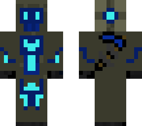 blue reaper | Minecraft Skin