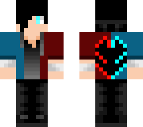 Edmund Jr wearing the Lycan/Warlock family crest | Minecraft Skin