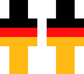 German Flag | Minecraft Skin