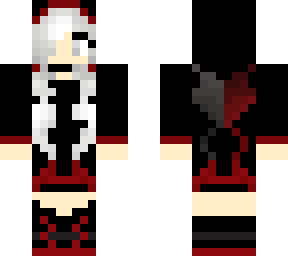 Vampire Girl Minecraft Skin