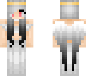 black skin white eyes | Minecraft Skins