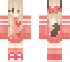 pink fox | Minecraft Skin