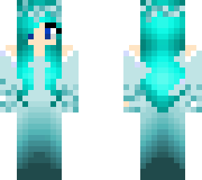 Teal Girl | Minecraft Skin