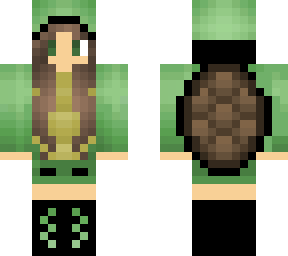 turtle girl | Minecraft Skin