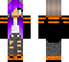 Fighter girl | Minecraft Skin
