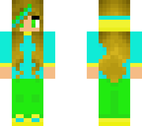 Neon Gamer Girl | Minecraft Skin