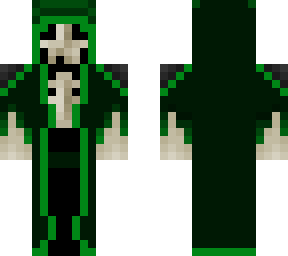 Green Skeleton | Minecraft Skin
