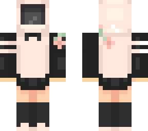 TV HEAD GIRL | Minecraft Skin