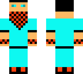 Blue and Red | Minecraft Skin