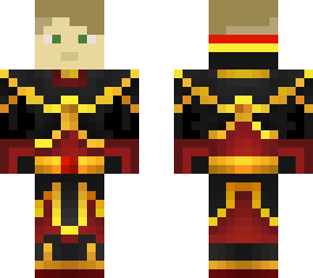 Fire Bender | Minecraft Skin