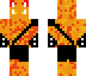 fire boy v2 | Minecraft Skins