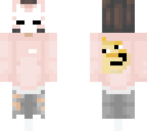 Masked girl | Minecraft Skin
