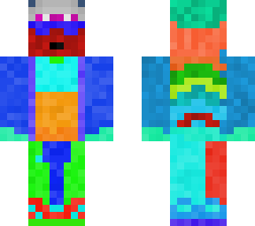 super rainbow 09sharkboy | Minecraft Skin