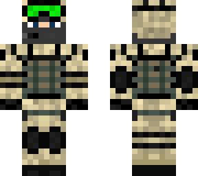 Desert Soldier | Minecraft Skin