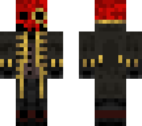 Red Skull Architect | Minecraft Skin