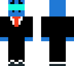 new alien tux the old one didn't show up | Minecraft Skin