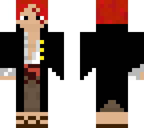 shanks le roux | Minecraft Skin
