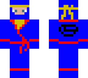 Superman as a ninja | Minecraft Skin