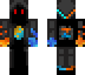 Fire and Water | Minecraft Skin