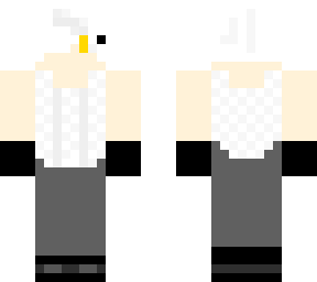 Human GlaDOS | Minecraft Skin