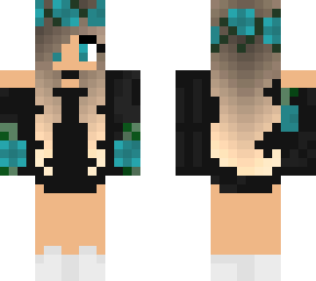 Blue rose | Minecraft Skin