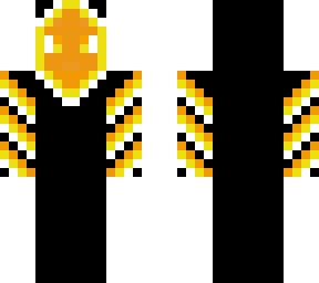 Fire Elemental with hoodie | Minecraft Skin