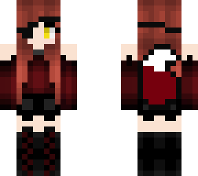 fnaf foxy girl | Minecraft Skins