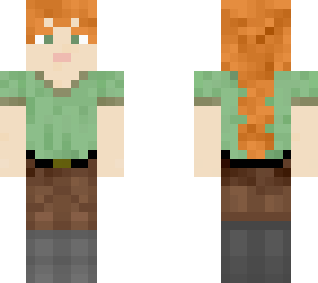 Cute Alex | Minecraft Skin