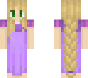 Rapunzel - Tangled (Disney) | Minecraft Skin