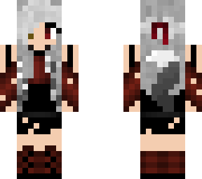 vampire werewolf half breed | Minecraft Skin