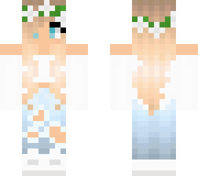 Cute flower Girl | Minecraft Skin