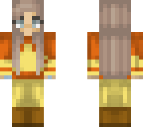Egirl Airbending | Minecraft Skin