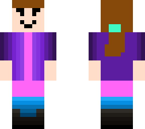 neon glow girl | Minecraft Skins