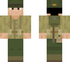 American Soldier (WWII) | Minecraft Skin