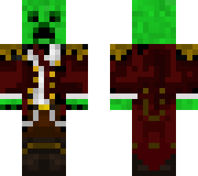 pirate creeper | Minecraft Skins
