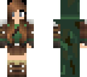 ranger apprentice girl | Minecraft Skin