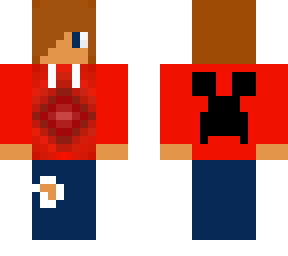 Red Creeper | Minecraft Skins