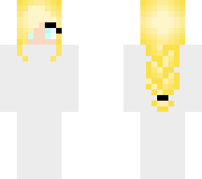 Blonde braided hair | Minecraft Skin