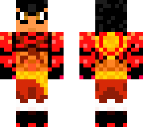 luffy 4th gear | Minecraft Skins