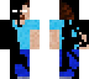 Null try taking over Herobrine body | Minecraft Skin