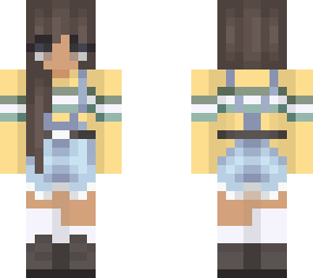 Yellow Girl! | Minecraft Skin