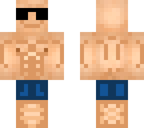 shirtless jim | Minecraft Skins