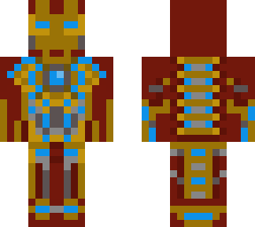 iron man | Minecraft Skins